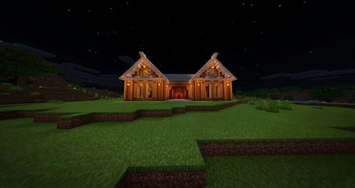 Forest House Minecraft Map