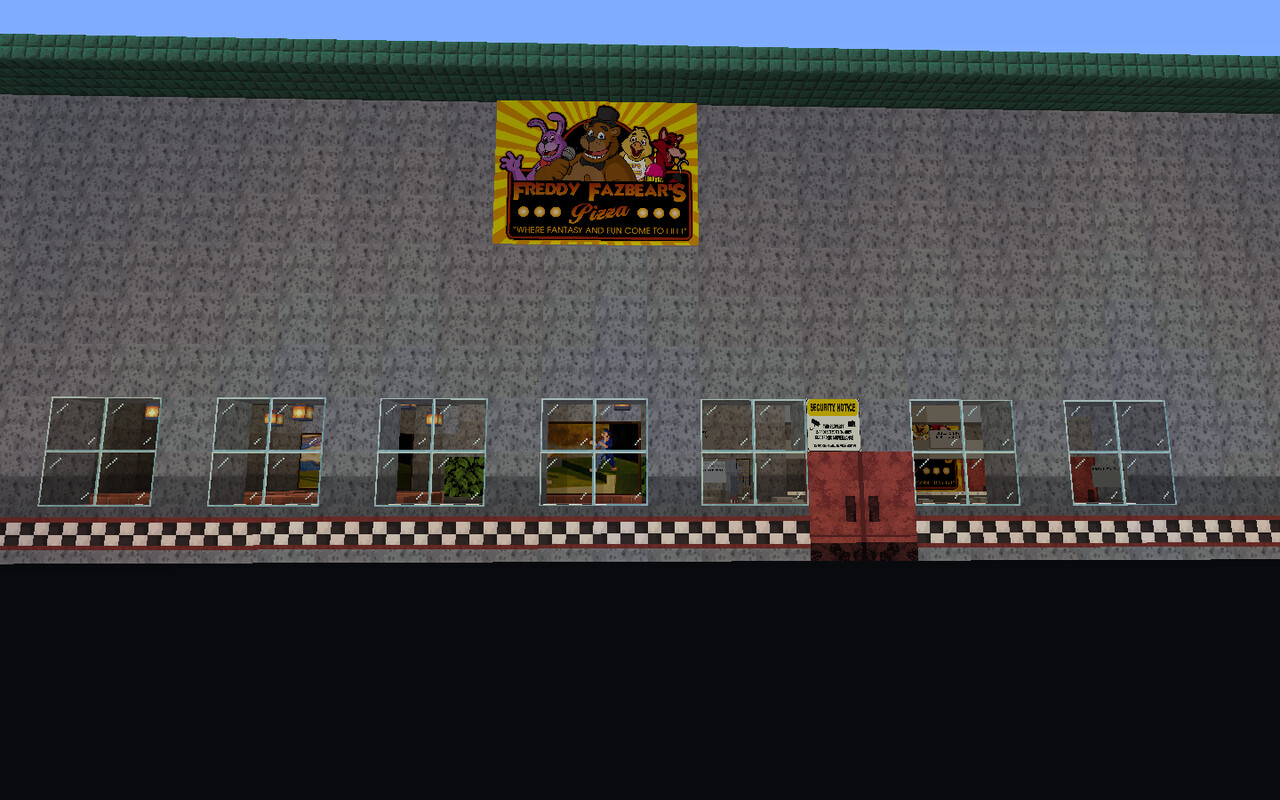 FNAF MAP by Dannyelfmanfan12 Minecraft Map