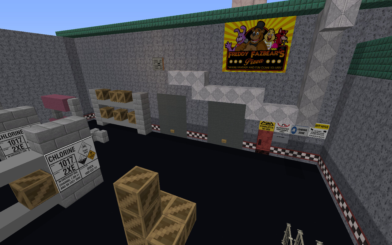 FNAF MAP by Dannyelfmanfan12 Minecraft Map