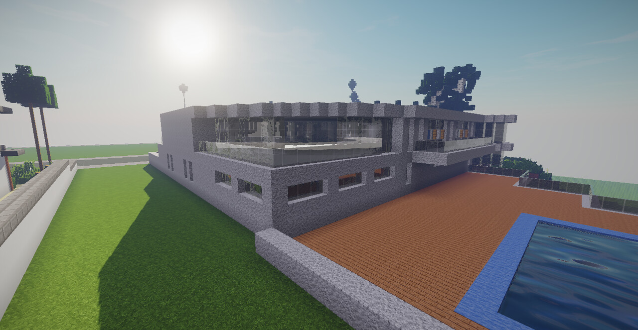 Modern House #41+ Schematics Minecraft Map