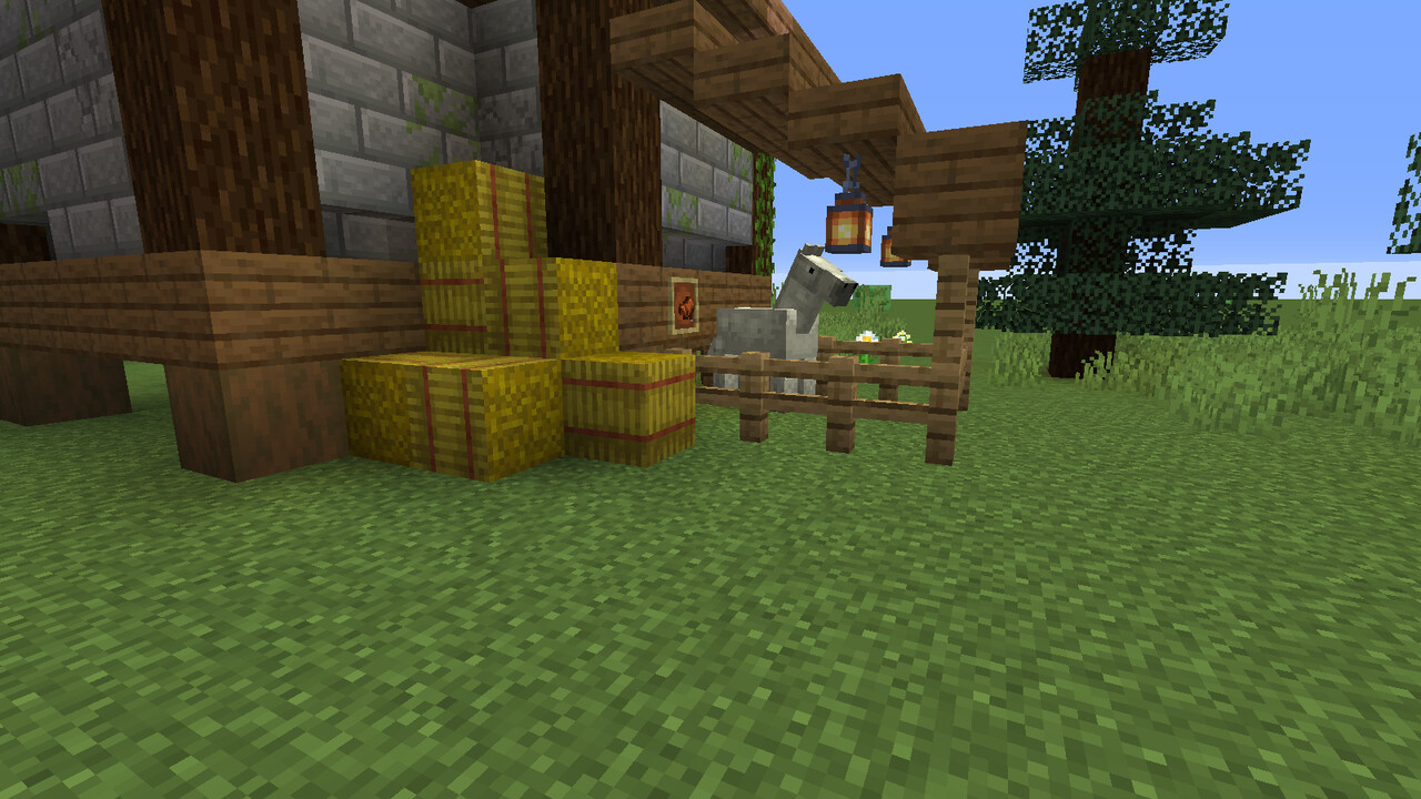 The little hut in the forest Minecraft Map