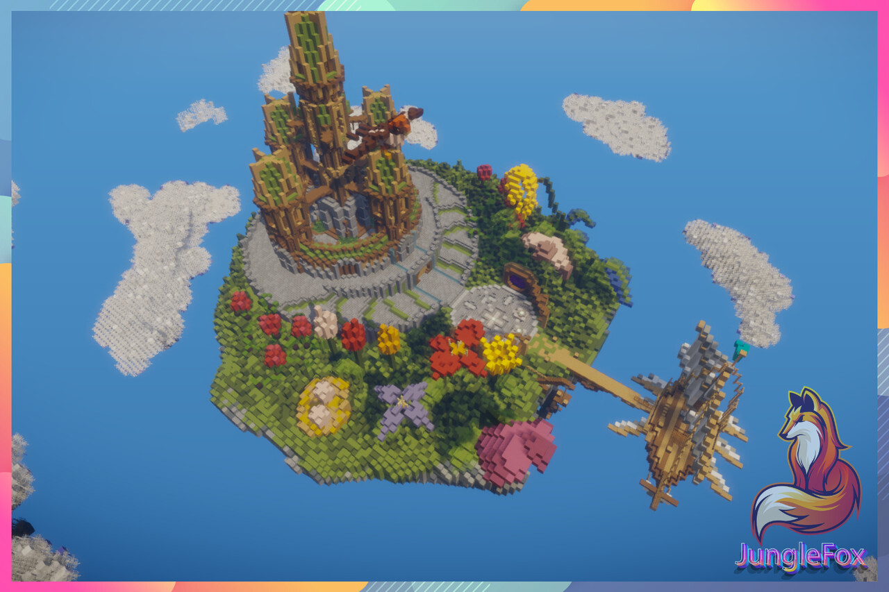 Fantasy Hub Minecraft Map