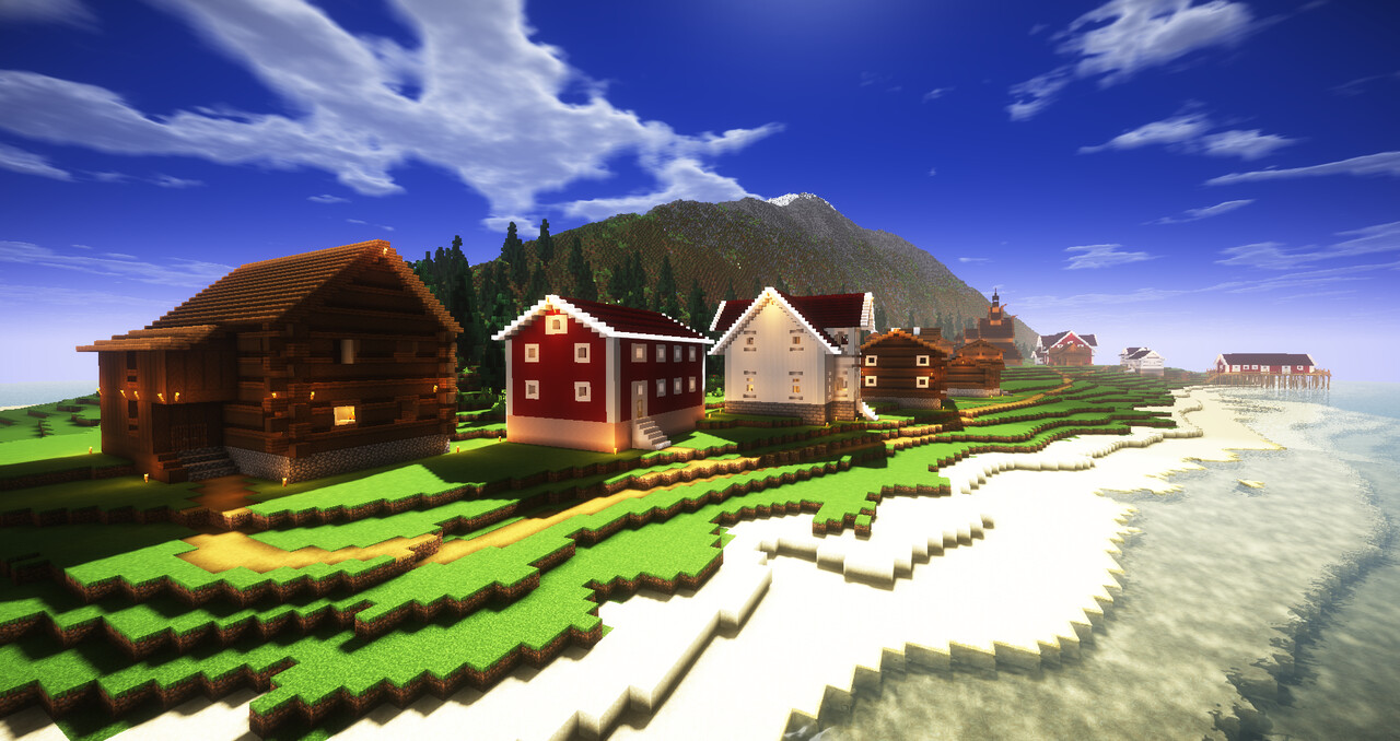 Rural Europe - Norway Minecraft Map
