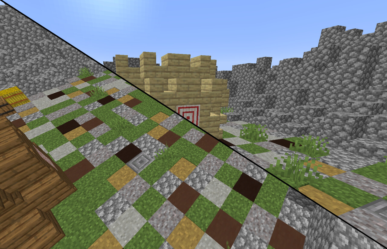 Piglin's Archery Training Camp Minecraft Map