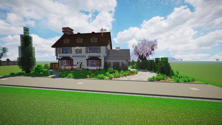| My house in four seasons | Minecraft Map