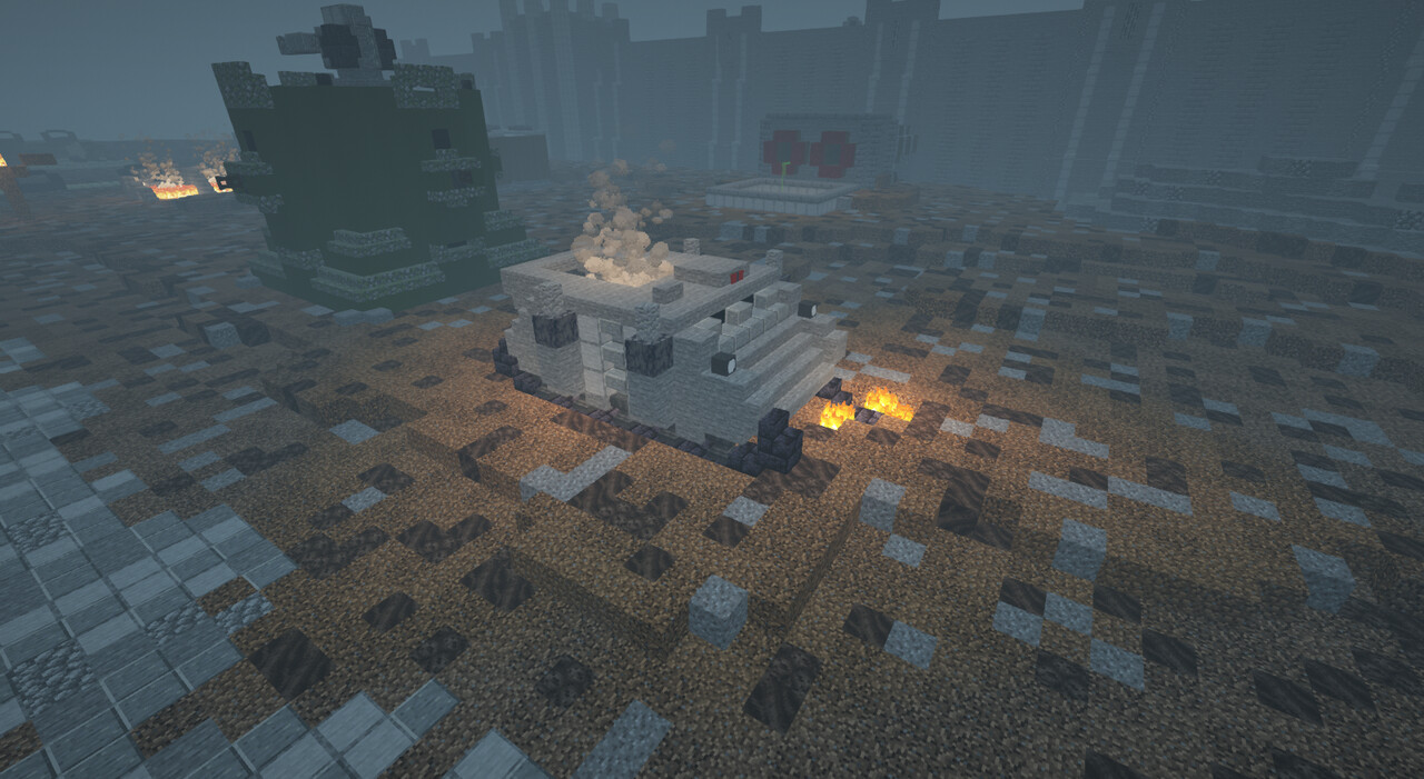 Warhammer 40k battlefield Minecraft Map