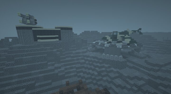 Warhammer 40k battlefield Minecraft Map
