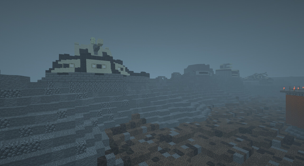 Warhammer 40k battlefield Minecraft Map