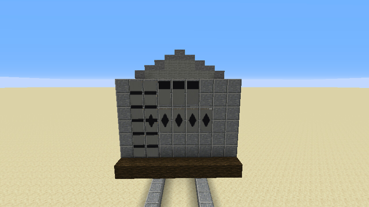 3:1 Scale D&RGW Rotary OM Minecraft Map