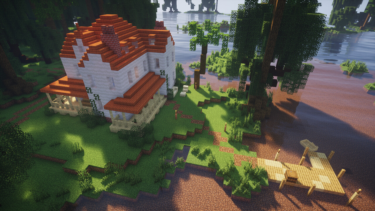 Riverside House - Louisiana, 1890 Minecraft Map