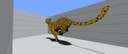 Cheetah running Minecraft Map