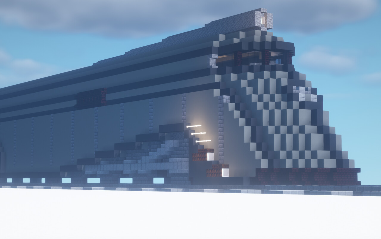 Snowpiercer {2:1 Scale} Minecraft Map