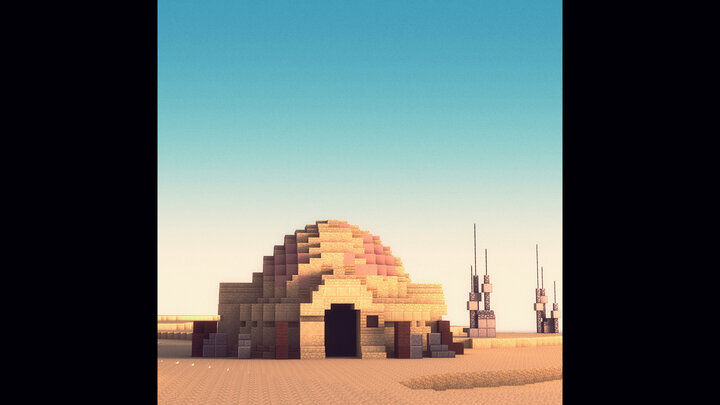 Tatooine Homestead Minecraft Map