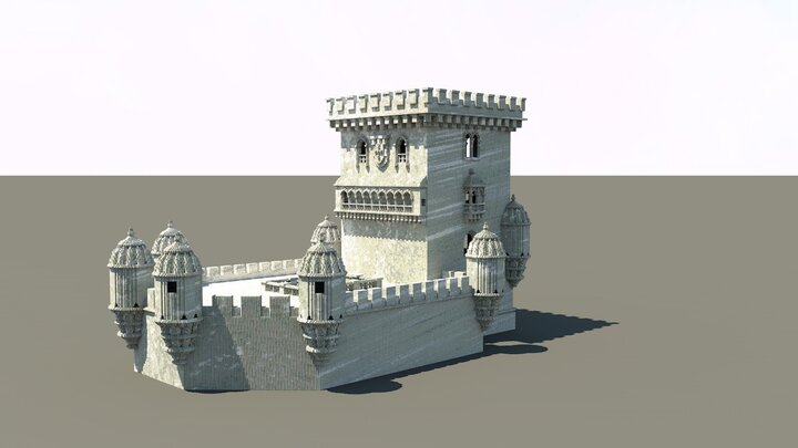 Tower of Belém in Lisbon Minecraft Map