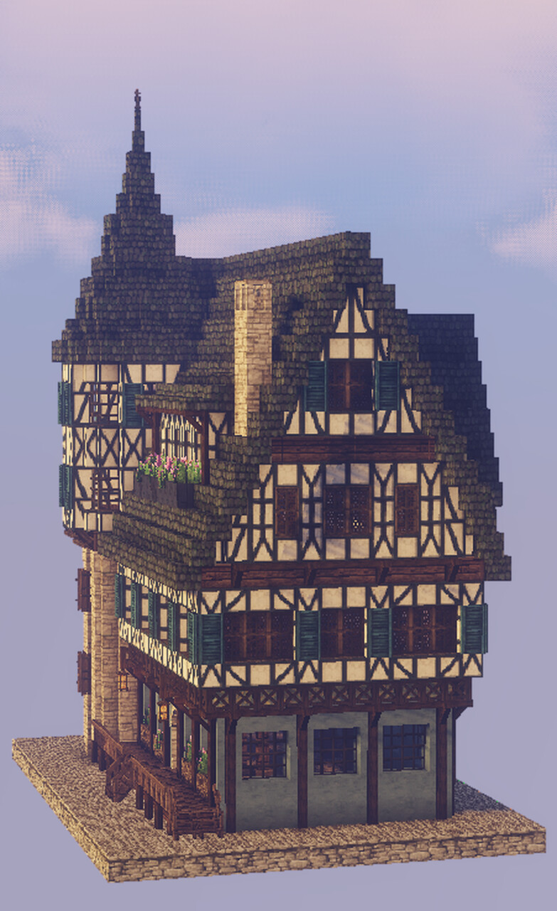 Victorian Era Tudor House #5 Minecraft Map