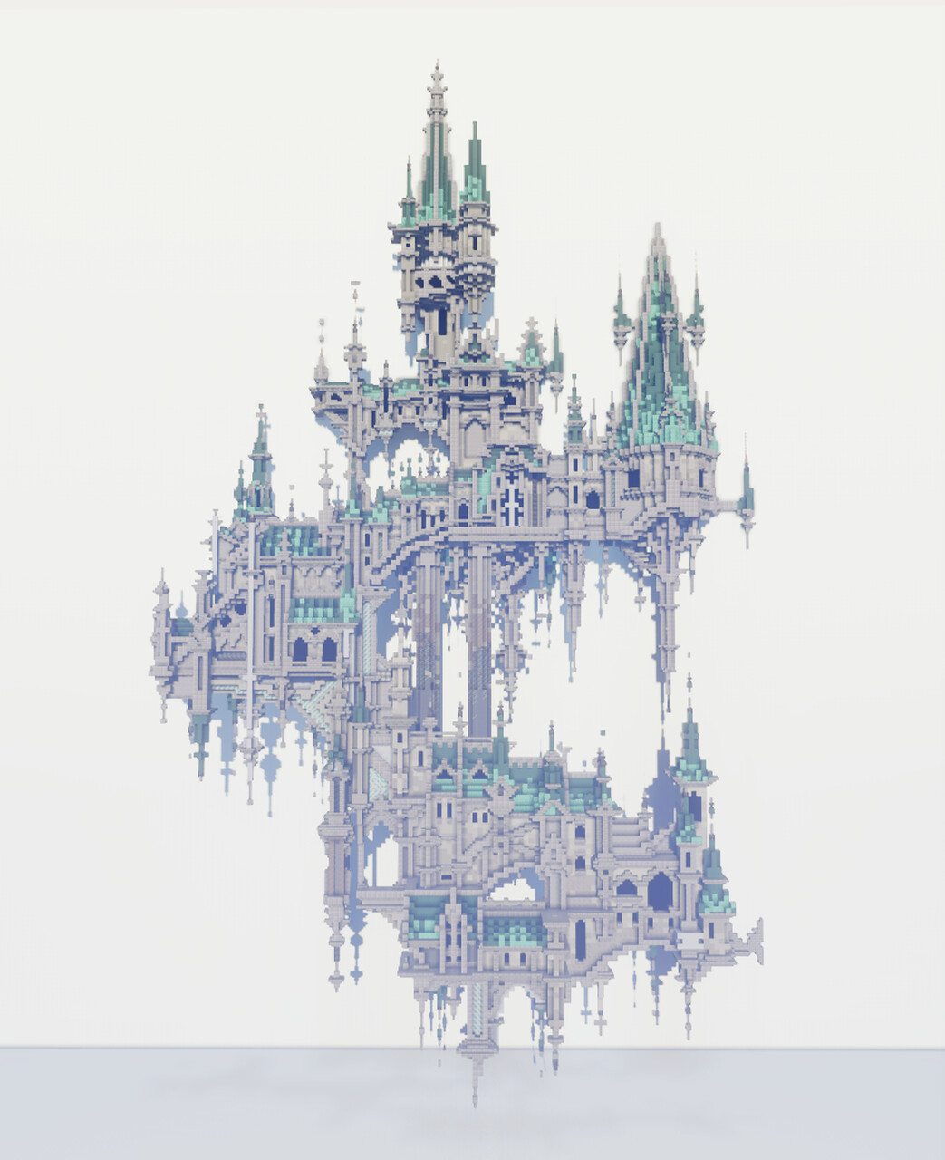Fantasy castle Minecraft Map