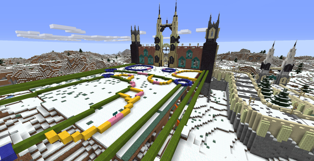 Winter Castle - WINTERFEST Minecraft Map