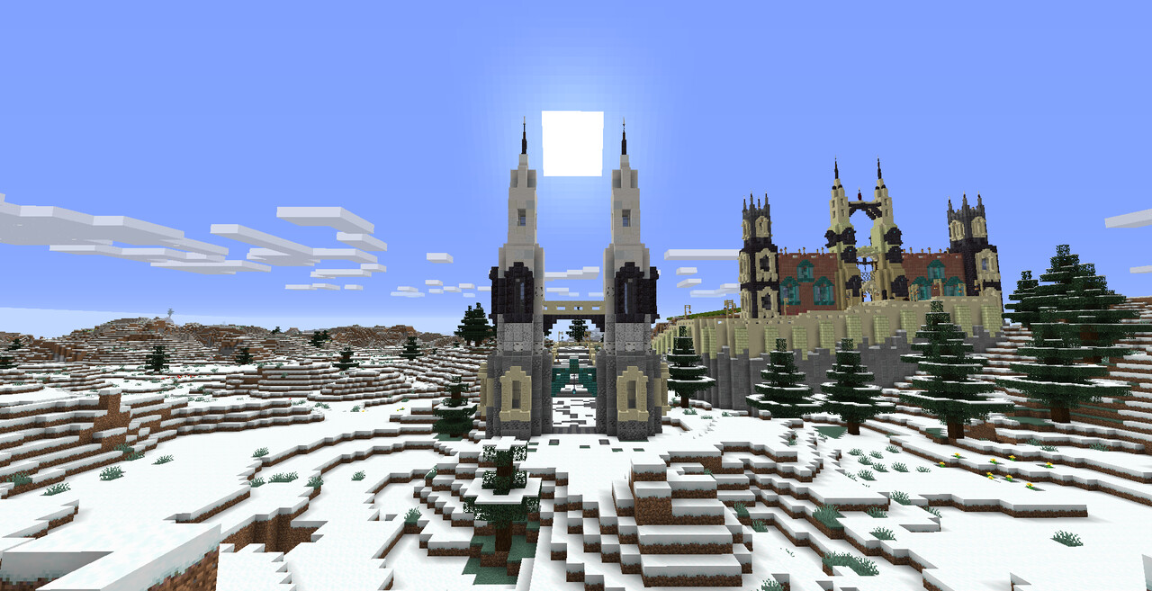 Winter Castle - WINTERFEST Minecraft Map