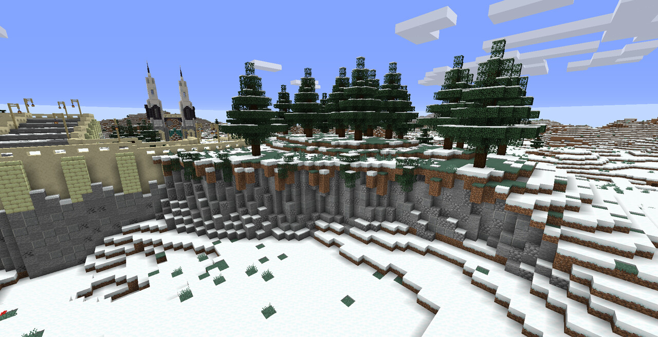Winter Castle - WINTERFEST Minecraft Map