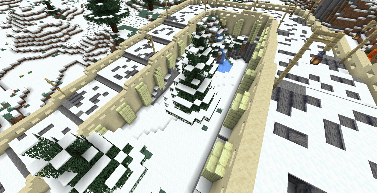 Winter Castle - WINTERFEST Minecraft Map