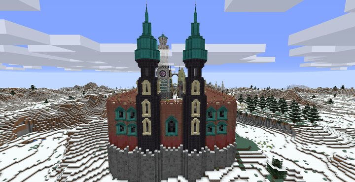 Winter Castle - WINTERFEST Minecraft Map