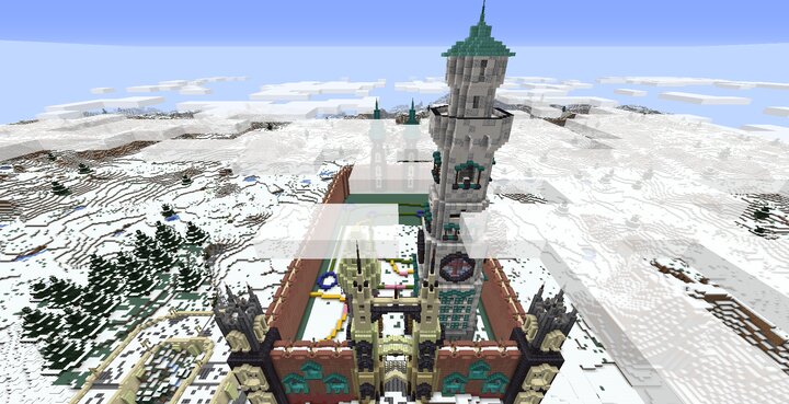 Winter Castle - WINTERFEST Minecraft Map