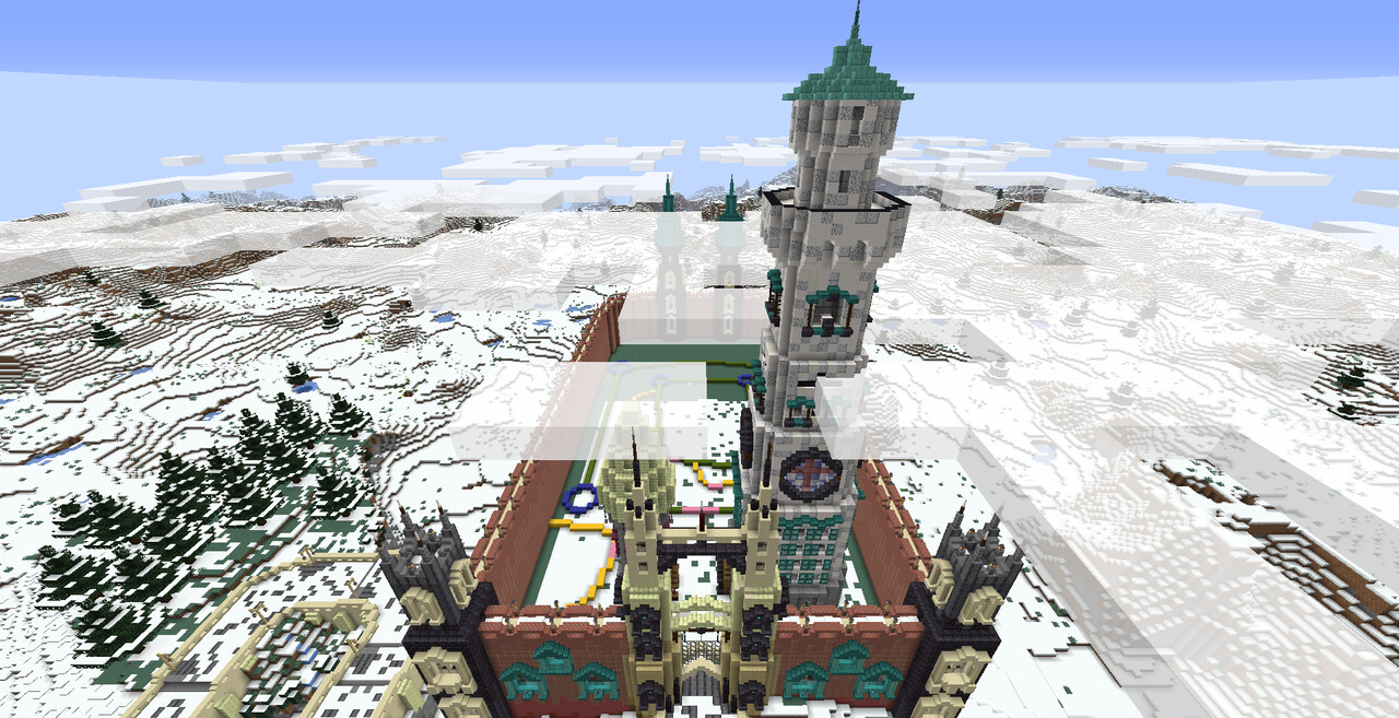 Winter Castle - WINTERFEST Minecraft Map