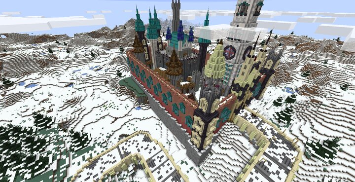 Winter Castle - WINTERFEST Minecraft Map