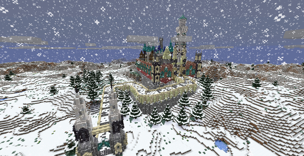 Winter Castle - WINTERFEST Minecraft Map