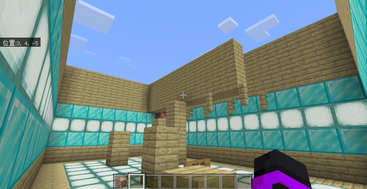 three different games Minecraft Map