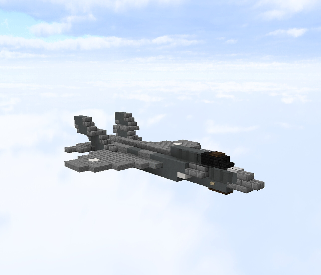 Lockheed Martin F-35b Lightning II Minecraft Map