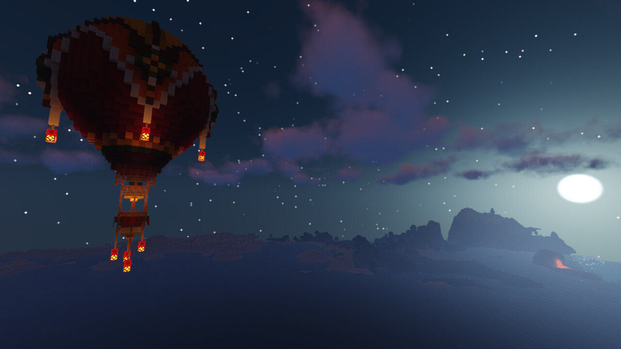 Hot Air Balloons Minecraft Map