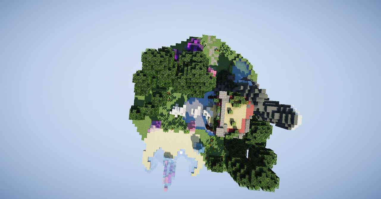 Crystal Island Minecraft Map