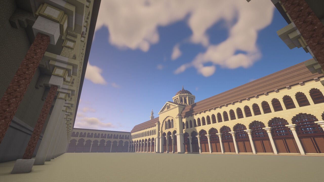 The Umayyad Mosque Minecraft Map