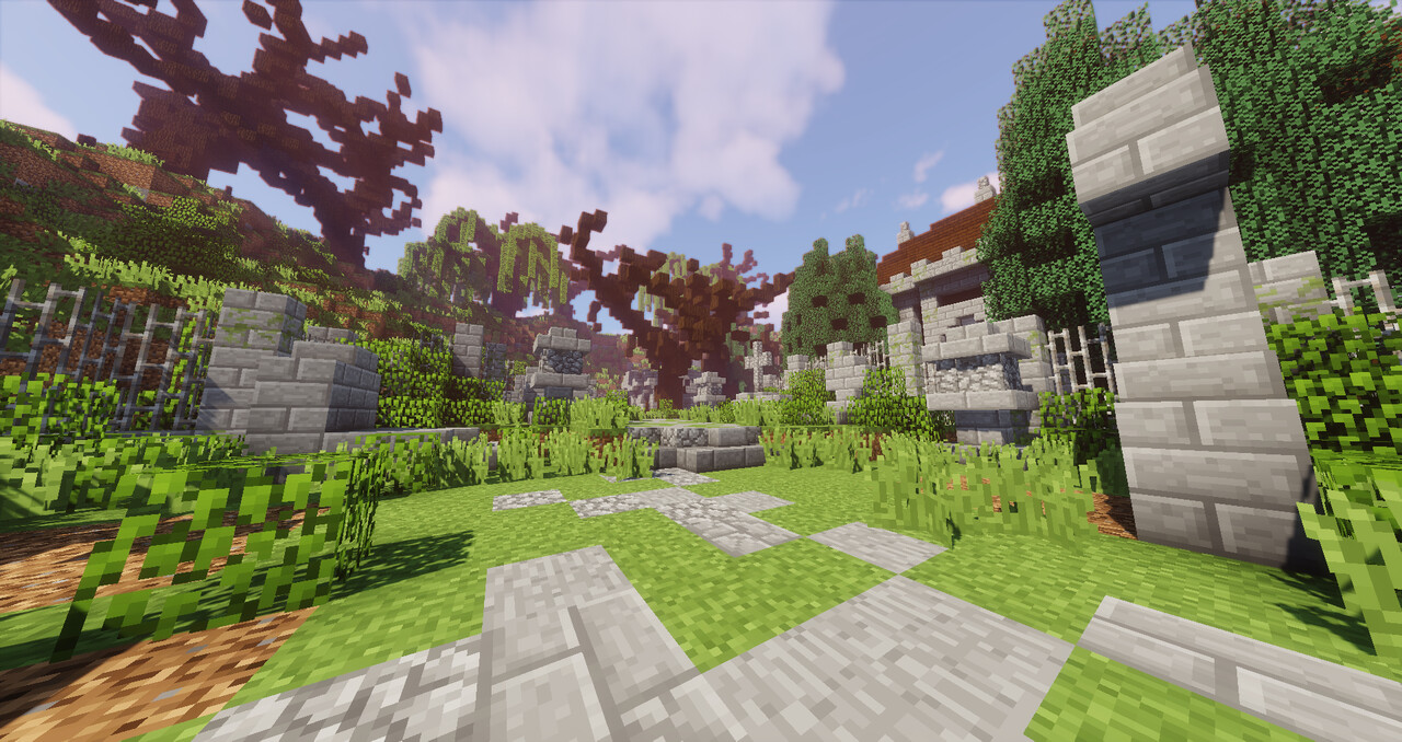 Map Minecraft Cemetery - Murder Mini Game Server | StarDix Minecraft Map