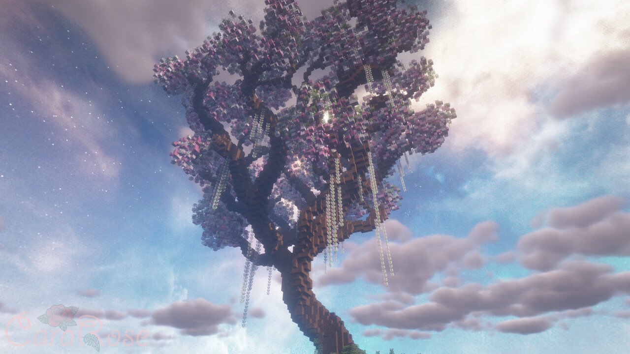 Sakura Tree in Pot Minecraft Map