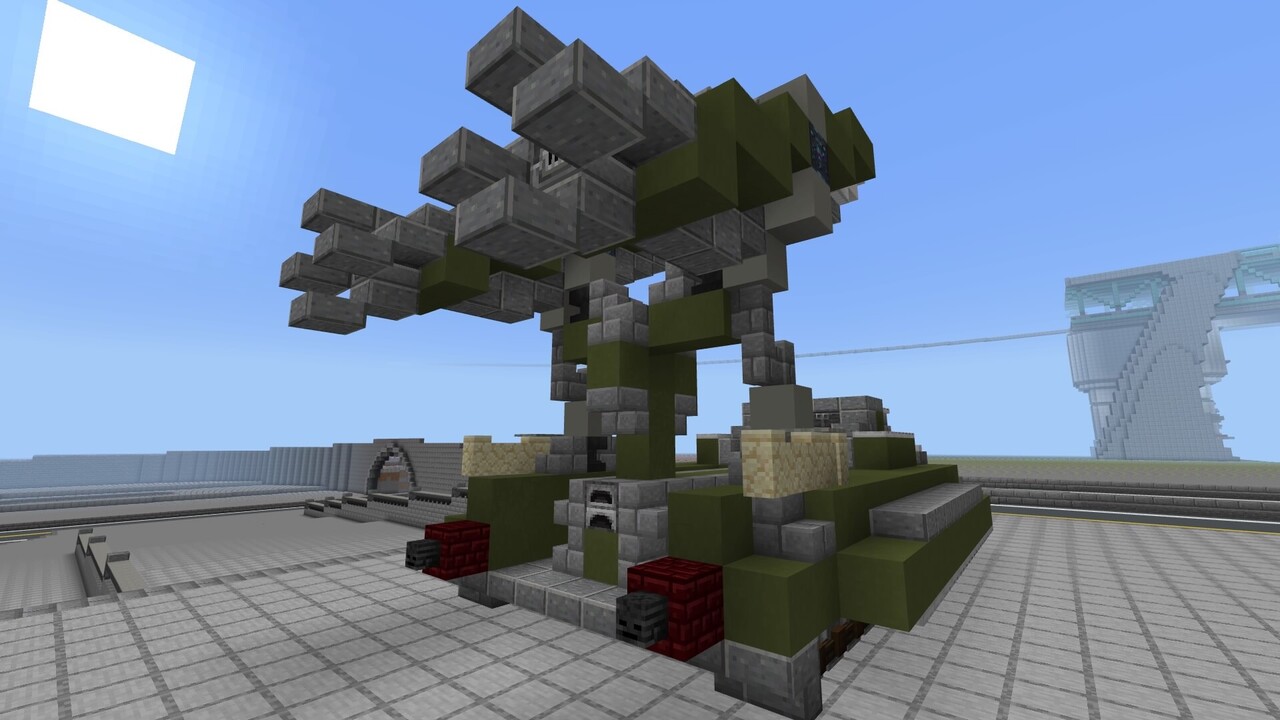 Fallout 4 Concept art Atomic Missile Launcher Minecraft Map
