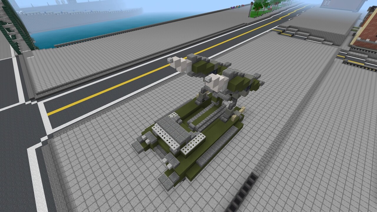 Fallout 4 Concept art Atomic Missile Launcher Minecraft Map