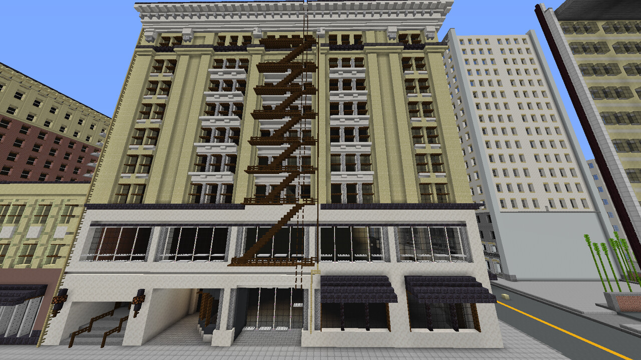 Reference building in 1.5:1 scale from using google earth Portland ...