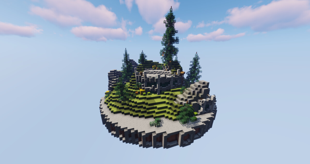 Small server spawn Minecraft Map