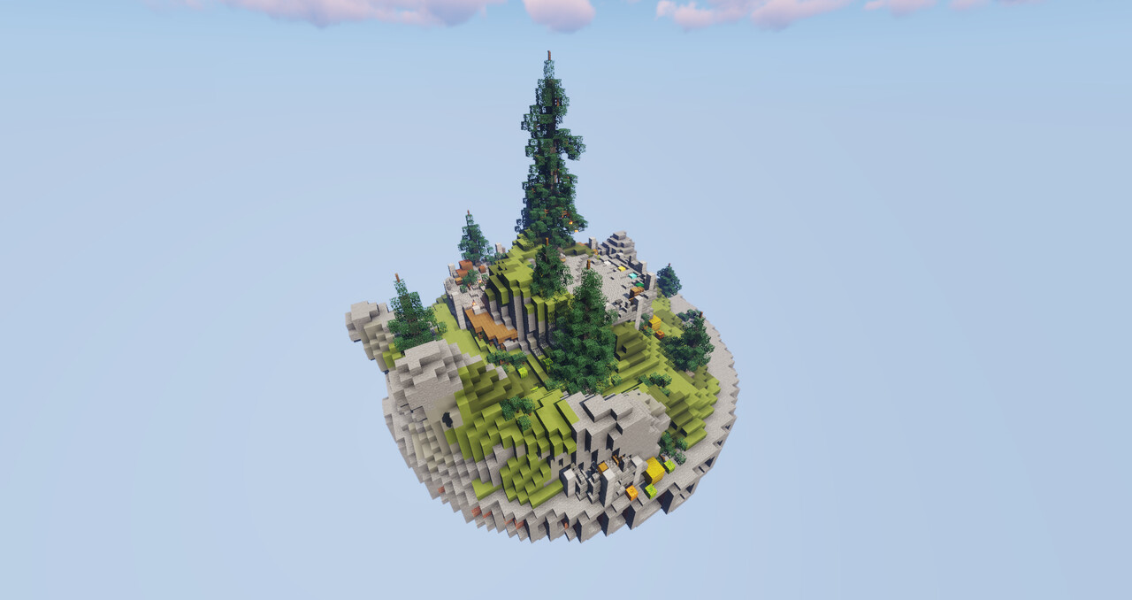 Small server spawn Minecraft Map