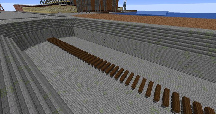 Titanic Thompson dry dock W.I.P. Minecraft Map