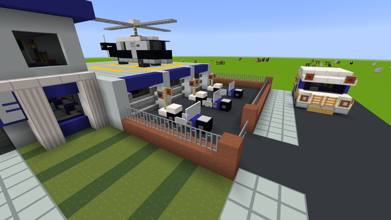 Police Station Minecraft Map