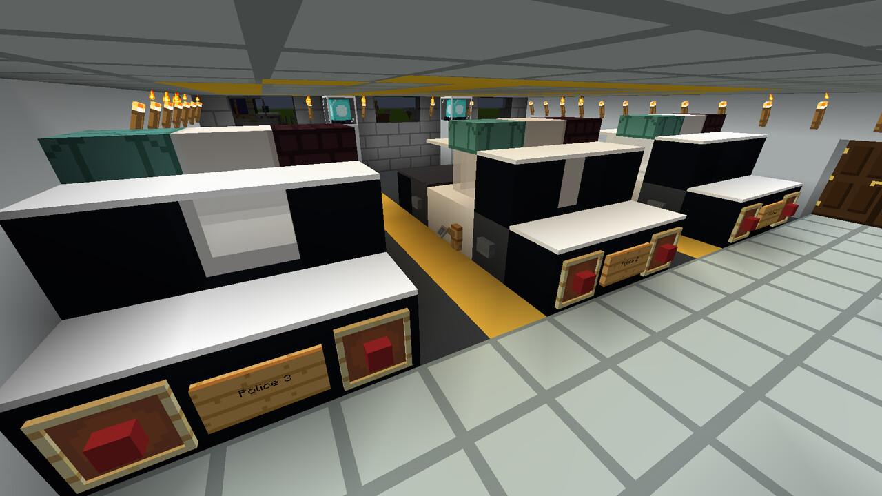 Police Station Minecraft Map
