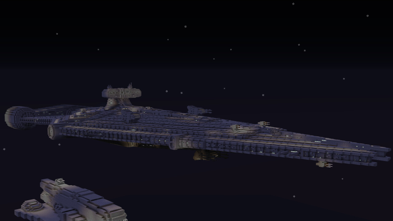 Arquitens-Class Light Cruiser (1:1 Scale) Minecraft Map