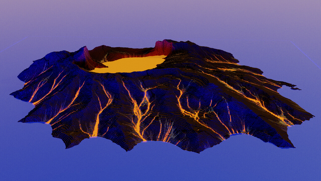 Custom Volcano Generator (World Machine Macro) + Free Example Download ...