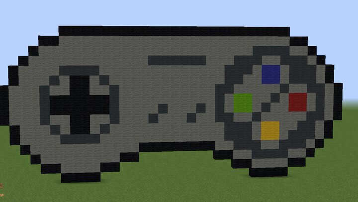 Control de SNES Minecraft Map
