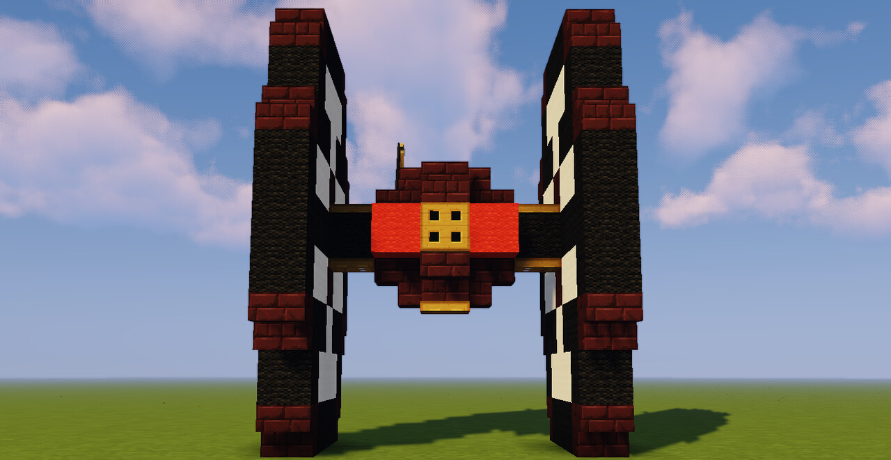 STAR WARS TIE Whisper Starfighter Minecraft Map