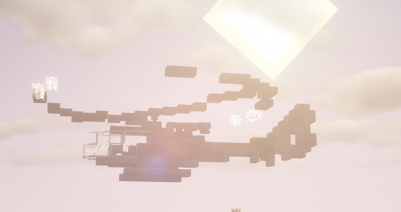 Gazelle Attack Helicopter Minecraft Map