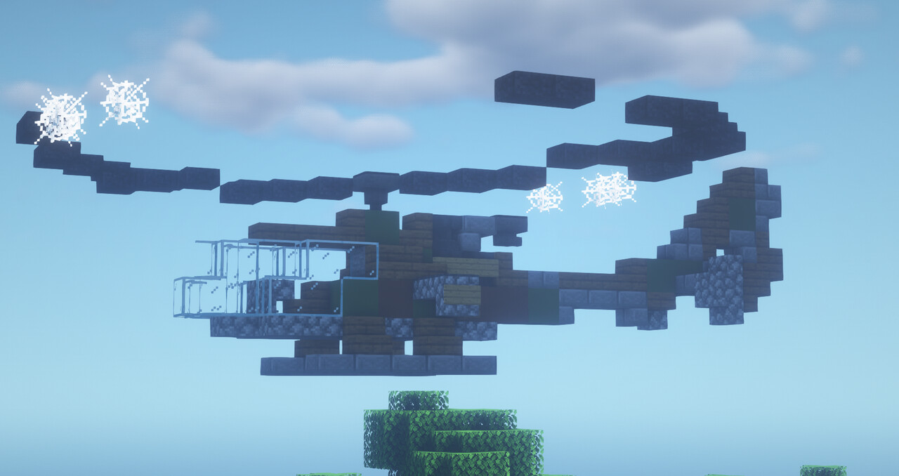 Gazelle Attack Helicopter Minecraft Map